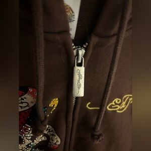 Ed Hardy | Tops | Vintage Ed Hardy Tags Still On Rare Y2k Jacket Not ...